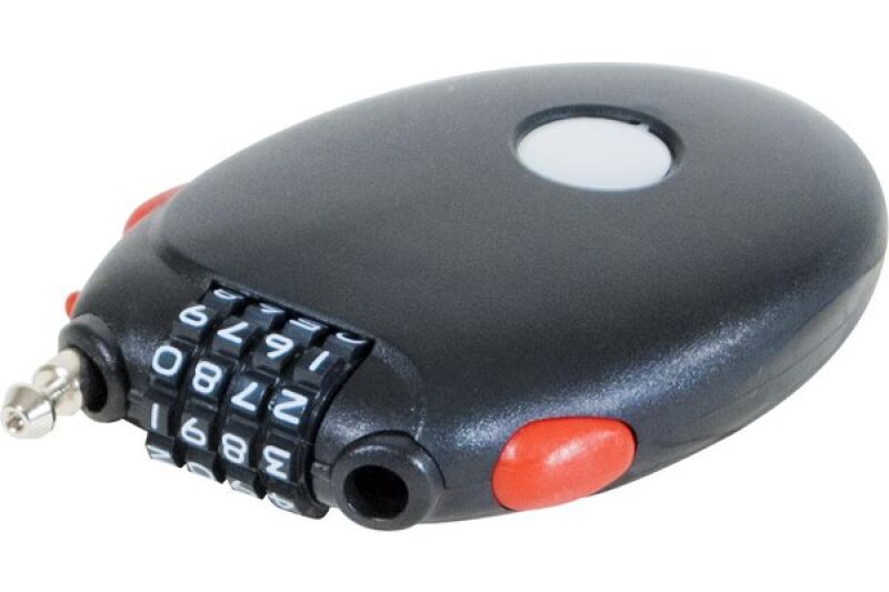 Cadenas à code avec câble acier rétractable 1,8m - Achat/Vente OEM 915081